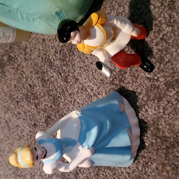 Disney | Accents | Porcelain Japan Cinderella Prince Charming Set ...